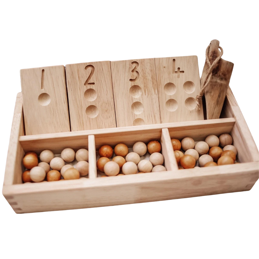 Montessori Sorting Trays set of 3 – Playful Eco
