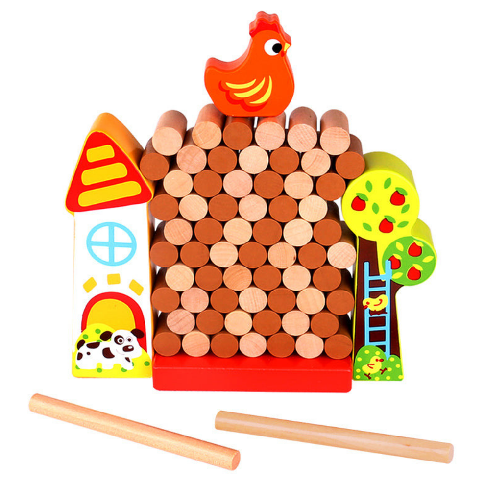 Chicken Drop Block Game – Playful Eco