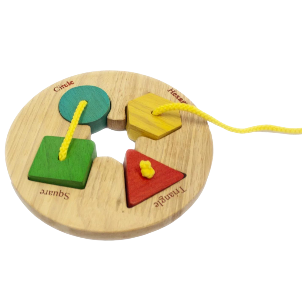 Lacing and sorting ring – Playful Eco