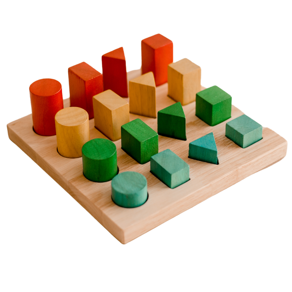 Shape and Size Board – Playful Eco