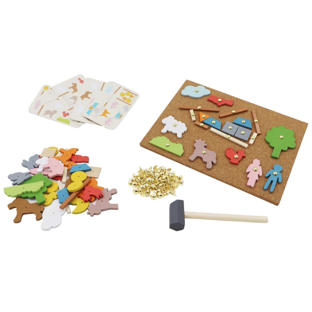 Tap a Shape Farm Set – Playful Eco